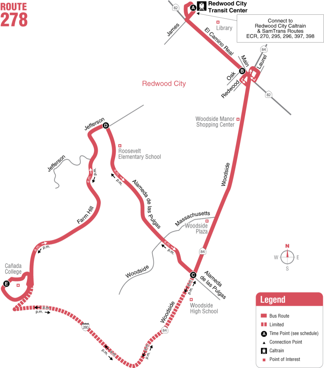 Route 278 | SamTrans